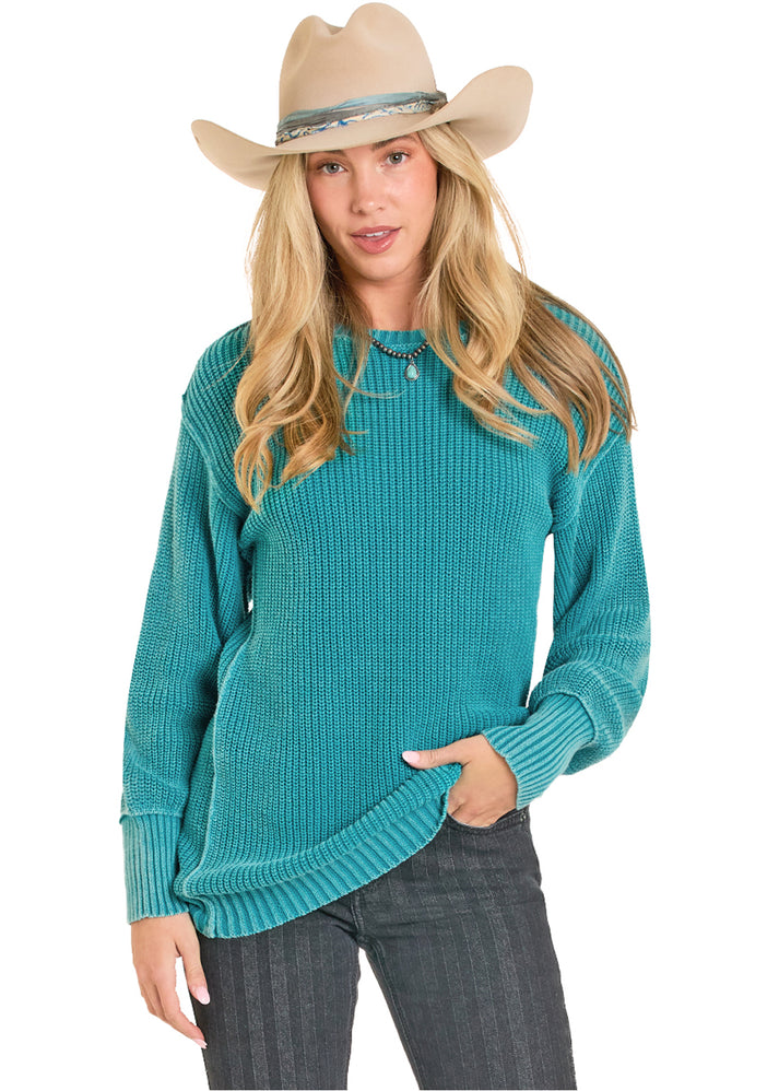 BW32T07772 Rock & Roll Reversible Sweater – Circle C&K Clothing and ...
